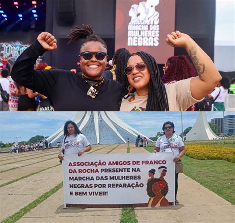 Franco Da Rocha Marca Presença Na Marcha Das Mulheres Negras Em