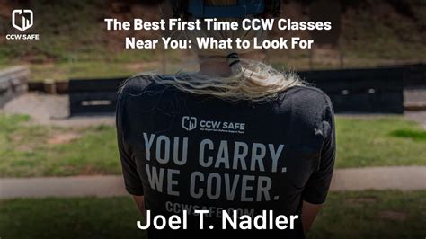 The Best First Time Ccw Classes Near You What To Look For Ccw Safe