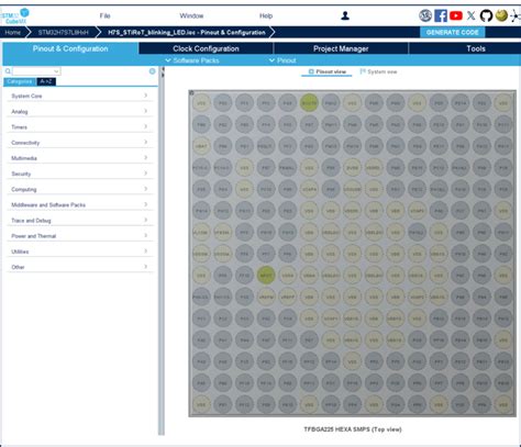 How To Start With Stm32cubemx Stirot Boot Path On Stm32h7s Stm32mcu