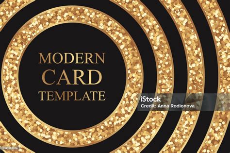 비즈니스 또는 프리젠 테이션 이나 인사말을위한 현대 기하학적 고급 카드 템플릿 Rsvp에 대한 스톡 벡터 아트 및 기타 이미지