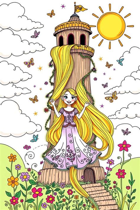 12 Creative Rapunzel Drawing Ideas To Inspire Your Art