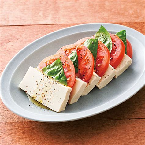 豆腐カプレーゼ おすすめレシピ ダイエー食の情報