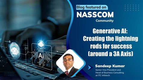 sandeep kumar on linkedin generative ai creating the lightning rods