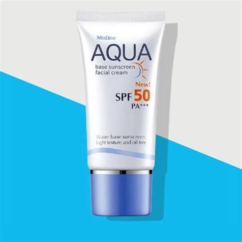 Mistine Крем для лица солнцезащитный увлажняющий Aqua Base Sunscreen ...