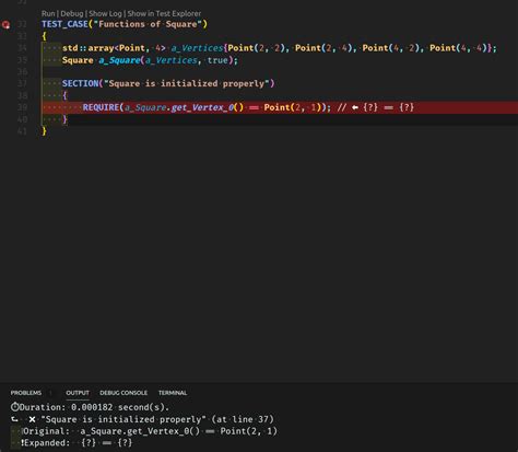How To Add Description To A Test Case Using Overloaded Equality