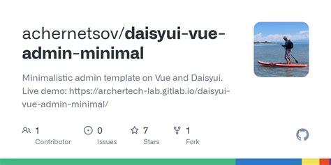 Github Achernetsovdaisyui Vue Admin Minimal Minimalistic Admin Template On Vue And Daisyui