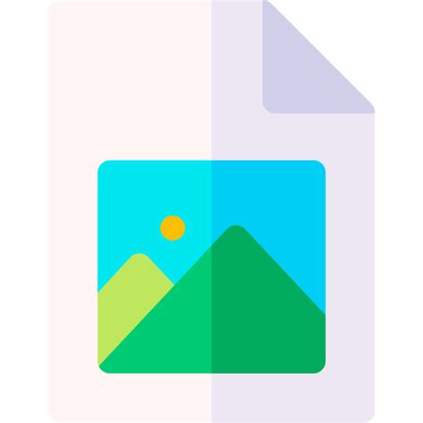 File Basic Rounded Flat Icon
