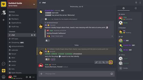 Chat Send Edit And Delete Messages Guilded