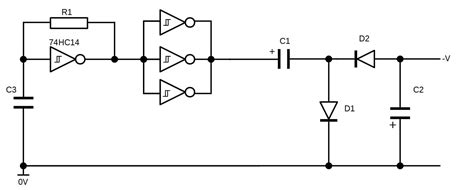 build your own negative voltage generator lekule