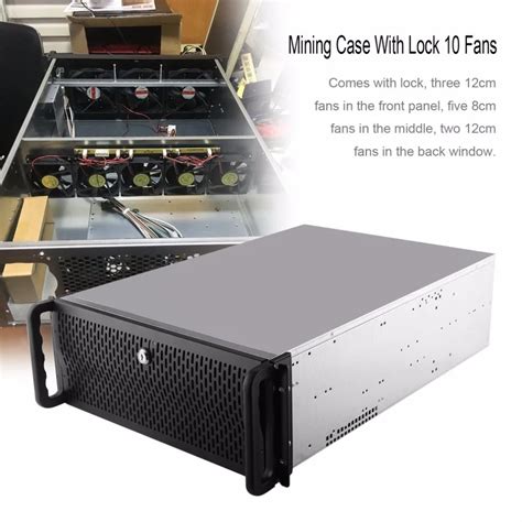 Open Air Mining Frame Rig Graphics Case Gpu Atx Fit 6 8 Graphics Card Ethereum Eth Etc Zec Xmr