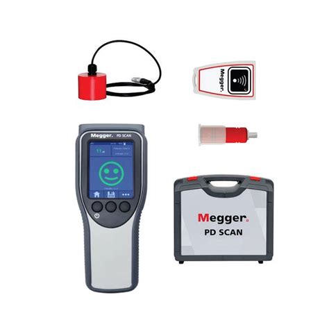 Megger 1011121 Switchgear Basic Set 1 With Pd Scan