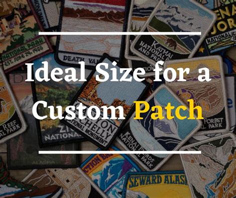 What Is The Ideal Patch Size For Your Needs Today Patches