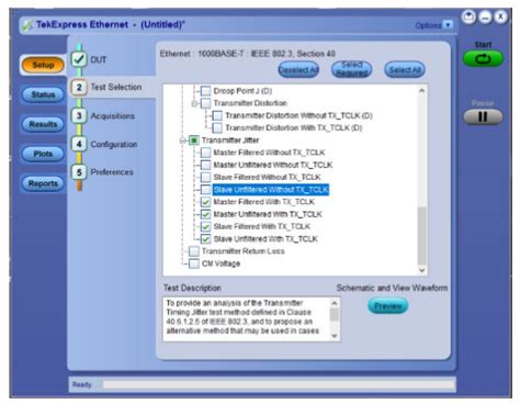 jitter testing for 1000base t ethernet compliance application note