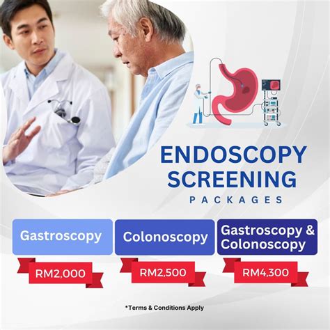 Endoscopy Screening Package Bukit Rimau Columbia Asia Hospital I