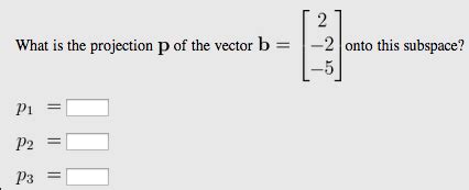What Is The Matrix P Pij For The Projection Of R3 Chegg Com