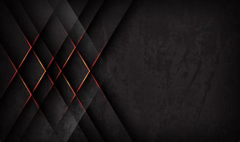 Premium Vector 3d Black Rough Grunge Techno Abstract Background Overlap Layer On Dark Space