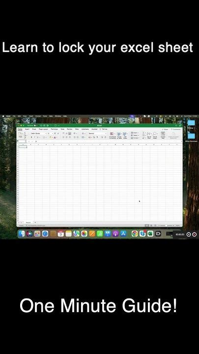 Lock Your Excel Sheet In One Minute For Imac Users Techtrends
