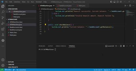 K Nikhil On Linkedin Intern Intern2023 Javaprogramming Atminterface Codsoft