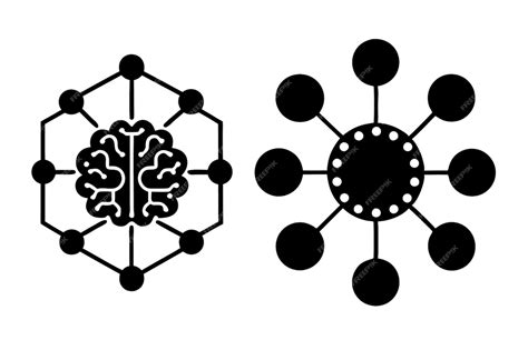 Premium Vector Neural Networks Ai Amp Machine Learning Diagrams