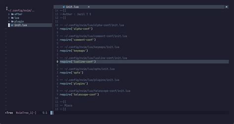 How To Disable Statusline Lualine For Me In Nvim Tree Rneovim