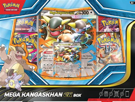 Pokémon Tcg Mega Kangaskhan Ex Box Mx Juguetes Y Juegos