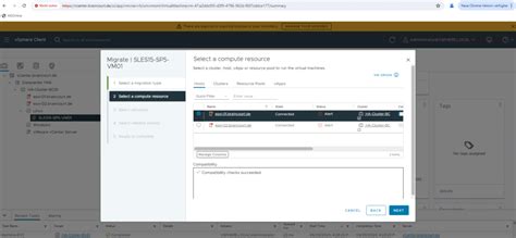 Enable The Enhanced Vmotion Compatibility Evc Mode For A Vsphere Clustertest