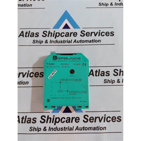Pepperl Fuchs Kfd0 Hms 16 Hart Multiplexer Slave Atlas Shipcare Services