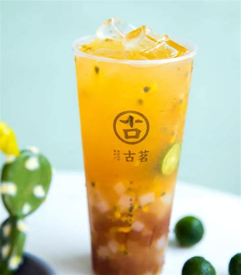 古茗百香双重奏 古茗的百香果双重奏 大山谷图库