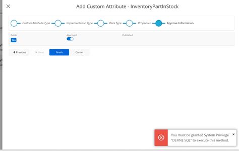 Add Custom Attribute Error Ifs Community