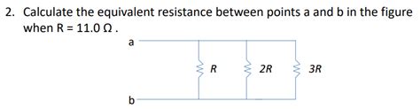 Solved Calculate The Equivalent Resistance Between P