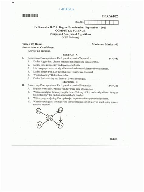 4th Sem Bca Design And Analysis Of Algorithms Nep Sept 2023 Pdf