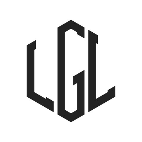 Premium Vector Lgl Logo Design Initial Letter Lgl Monogram Logo Using