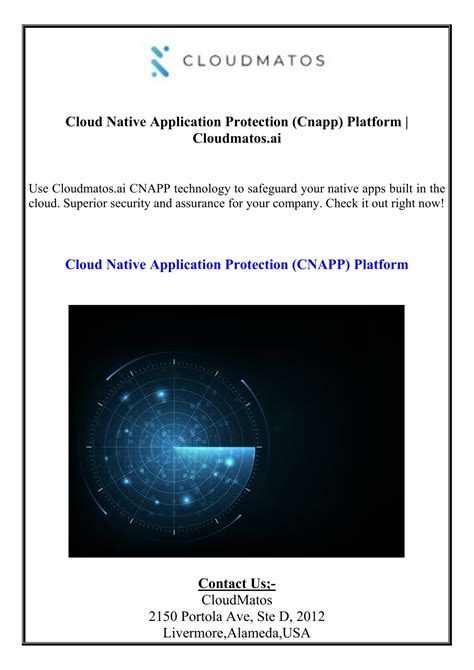 Ppt Cloud Native Application Protection Cnapp Platform Cloudmatos Ai Powerpoint Presentation
