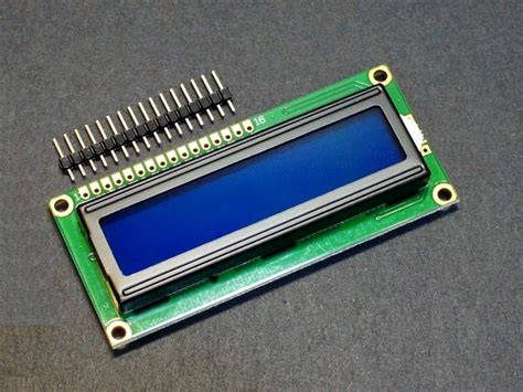 Lcd1602 16x2 Blue Lcd Display Protosupplies