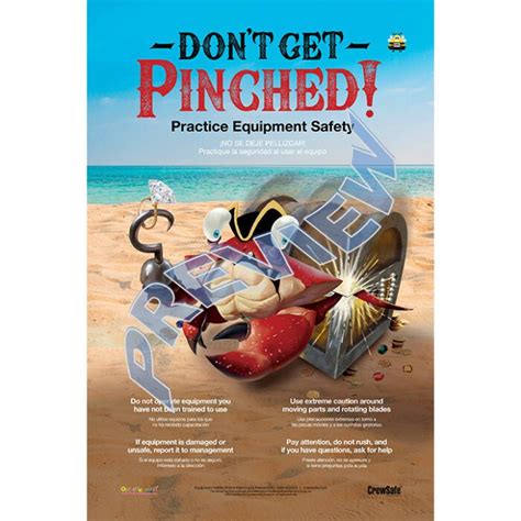 Equipment Safety Poster Crewsafe Equipment Safety Poster Crewsafe