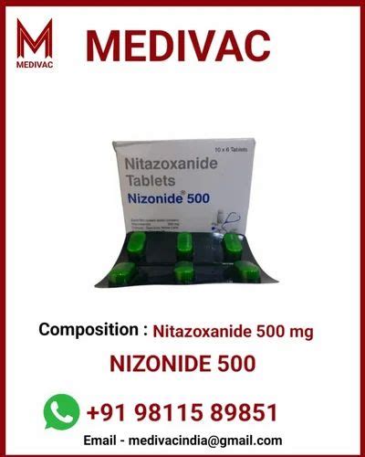 Nitazoxanide 500 Mg At Rs 492stripe Nizonide In New Delhi Id