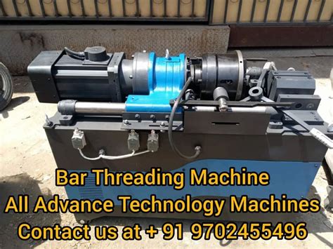 Rebar Threading Machine Semi Automatic Bar Threading Machine Retail Trader From Mumbai