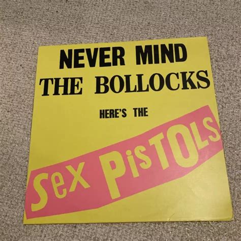 Never Mind The Bollocks Heres The Sex Pistols By Sex Pistols Record