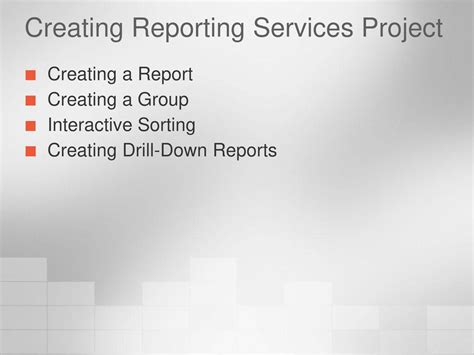 Sql Server 2005 Reporting Services Ppt Download
