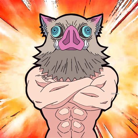 Inosuke Hashibira Without Mask