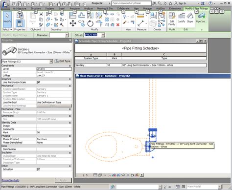 Solved Pipe Fitting Which Does Not Inherit The System Type Autodesk