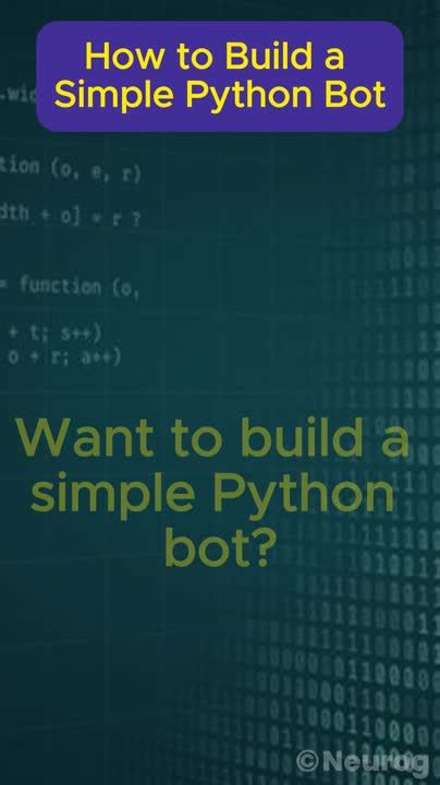 Neuroged On Linkedin Python Pythonbot Automation Botbuilding