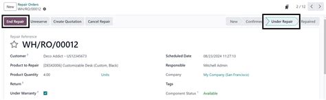 Repair Order Management In Odoo 17 Numla