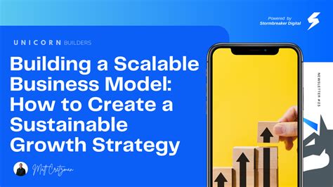 Building A Scalable Business Model How To Create A Sustainable Growth Strategy