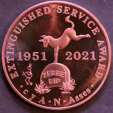 Latest Farran Zerbe Satirical Medals By Daniel Carr — Collectors