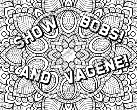 Drawing And Illustration Digital Funny Adult Coloring Page Instant
