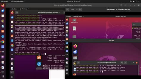 How To Install And Enable Openssh On Host Connection Refused Ubuntu 2204 Youtube