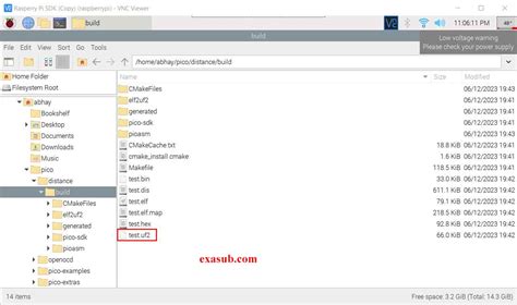 How To Use C Sdk To Create Uf2 File Which Interface Ultrasonic Sensor