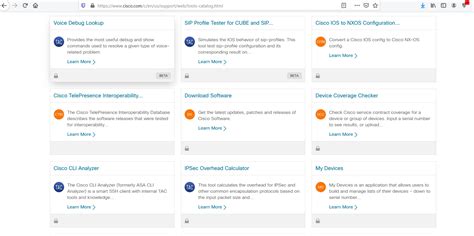 My Network Lab Cisco Device Coverage Checker Smartnet Warranty