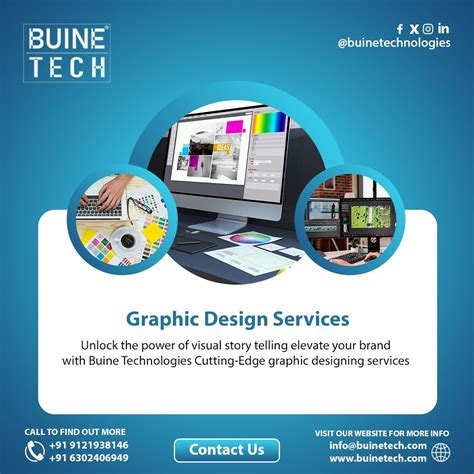 graphic designing service for banners post and website buine technologies posted on the topic